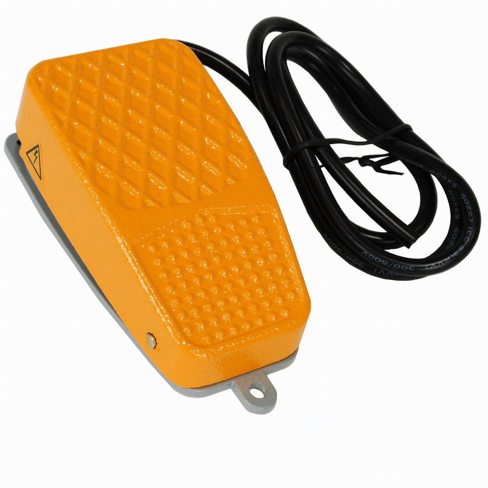 Rooha Brand New Foot Switch Electric Pedal Practical SPDT Single Pole ...
