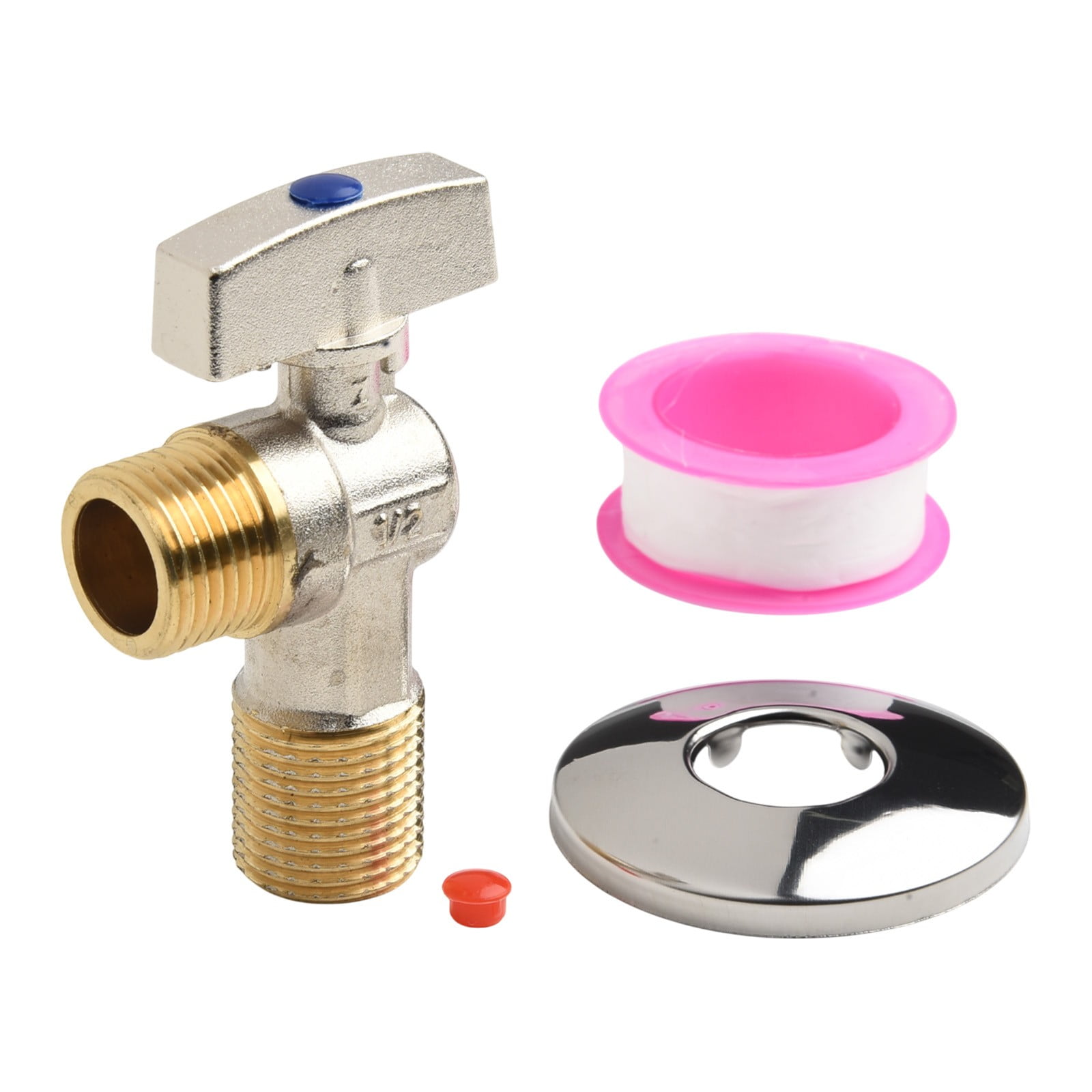 Rooha Brass Flow Angle Value Plumbing Fitting Triangle Valve Water ...