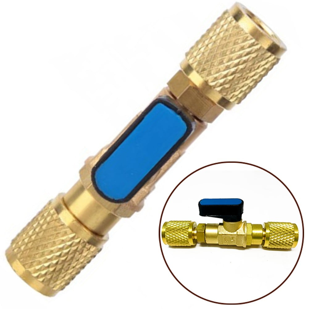 Rooha Brass Refrigeration Ball Valve Adapter Ball Valve Connector G1 ...