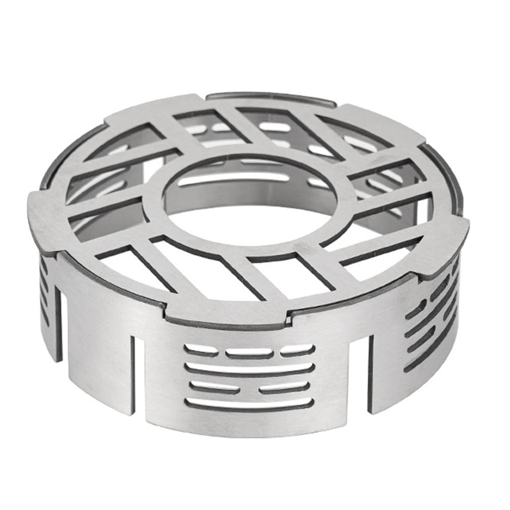 Rooha Camping Stove Windshield Outdoor Gas Stove Windscreen Stainless ...