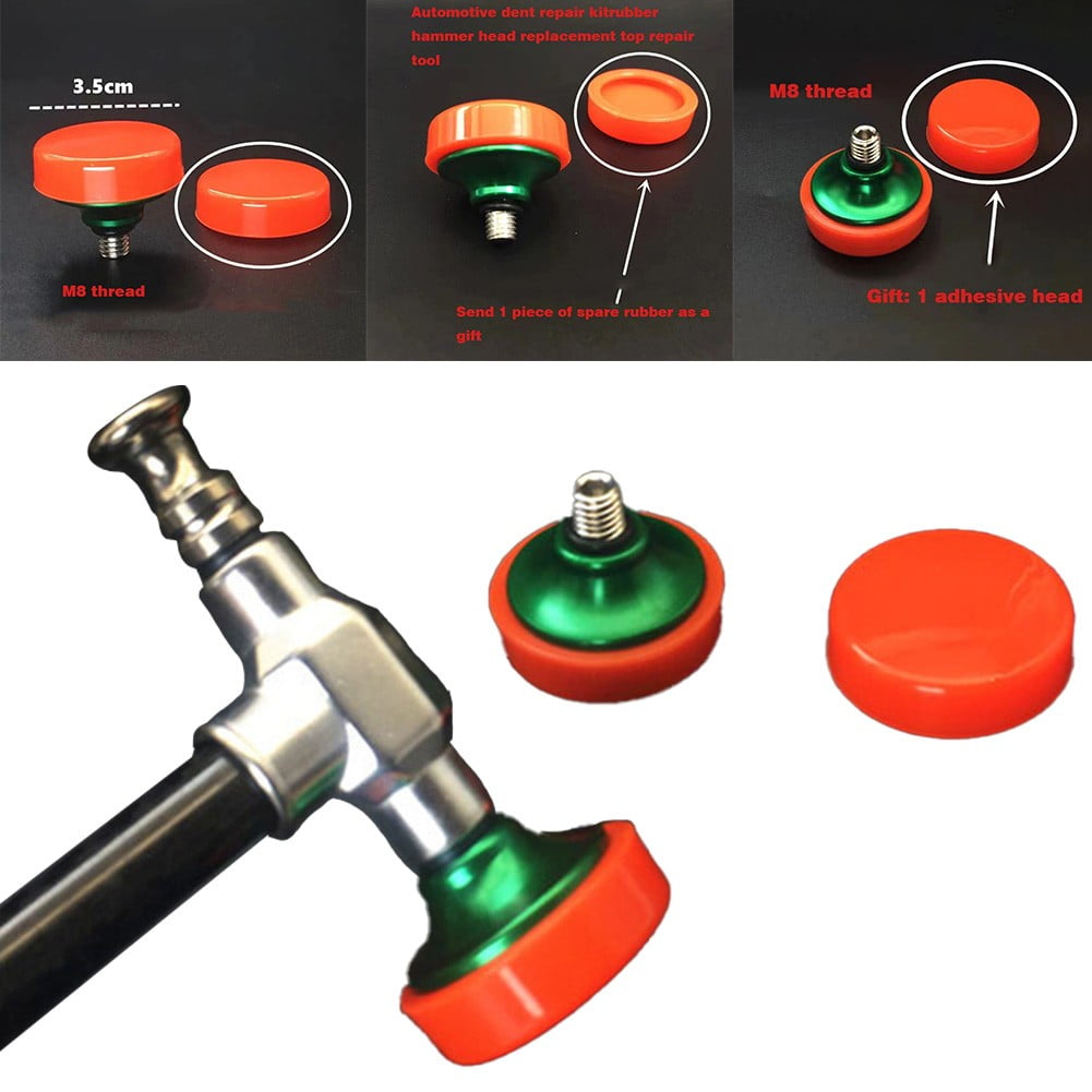 Rooha Car Dent Repair Kit Tpu Hammer Head Replacement Head M8 Thread ...