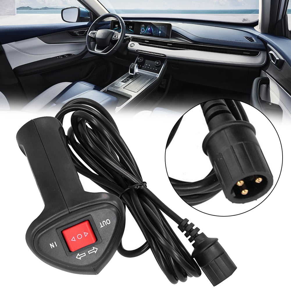 Rooha Car Electric Winch Remote Control Controller Winch Corded Hand ...
