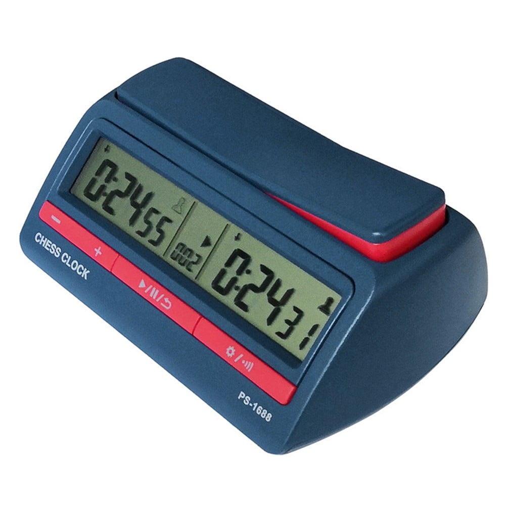 Rooha Chess Digital Timer Chess Clock Count Stopwatch Large Up Down Board For Go Chess - Walmart.com