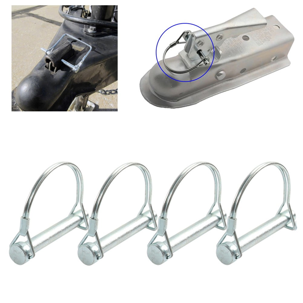 Rooha D Shape Trailer Coupler Safety Pin Lock With Heavy Duty Towing ...