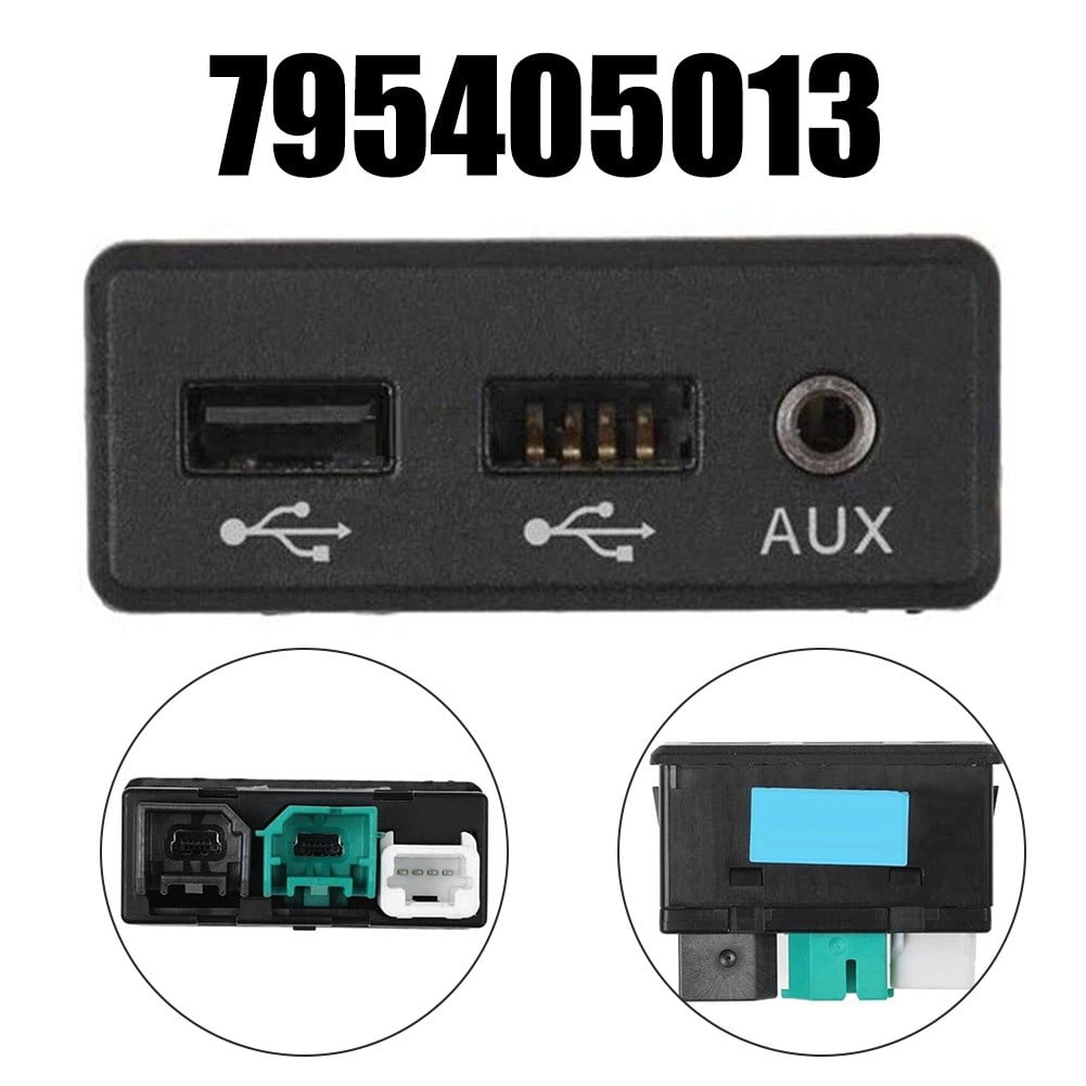 Rooha Dual Aux Usb Port Media Hub For Nissan For Maxima 2016-18 ...