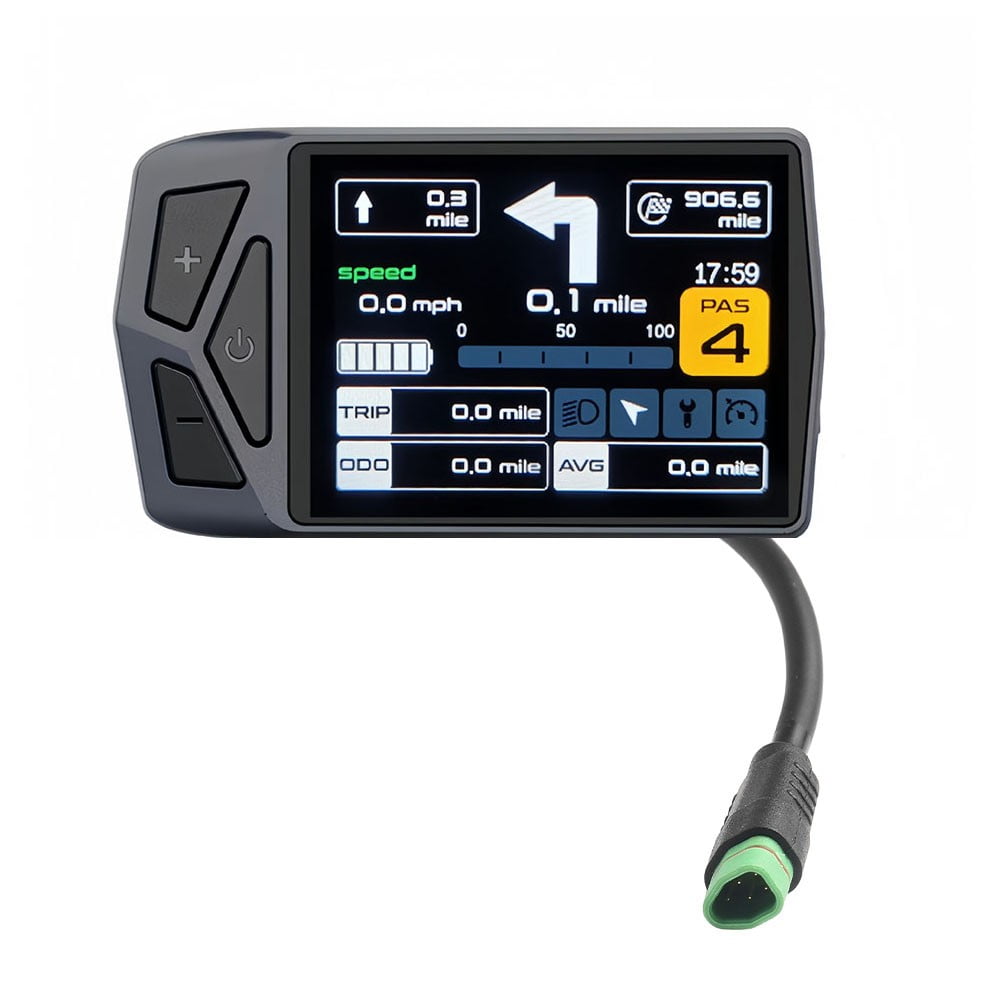 Rooha Electric Bicycle Lcd Display Instrument For Bafang Motor M200 ...