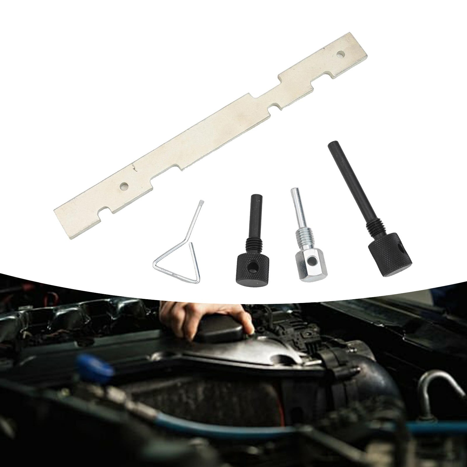 Rooha Engine Timing Tool Kit 5Pcs For Ford For Mazda Crankshaft ...