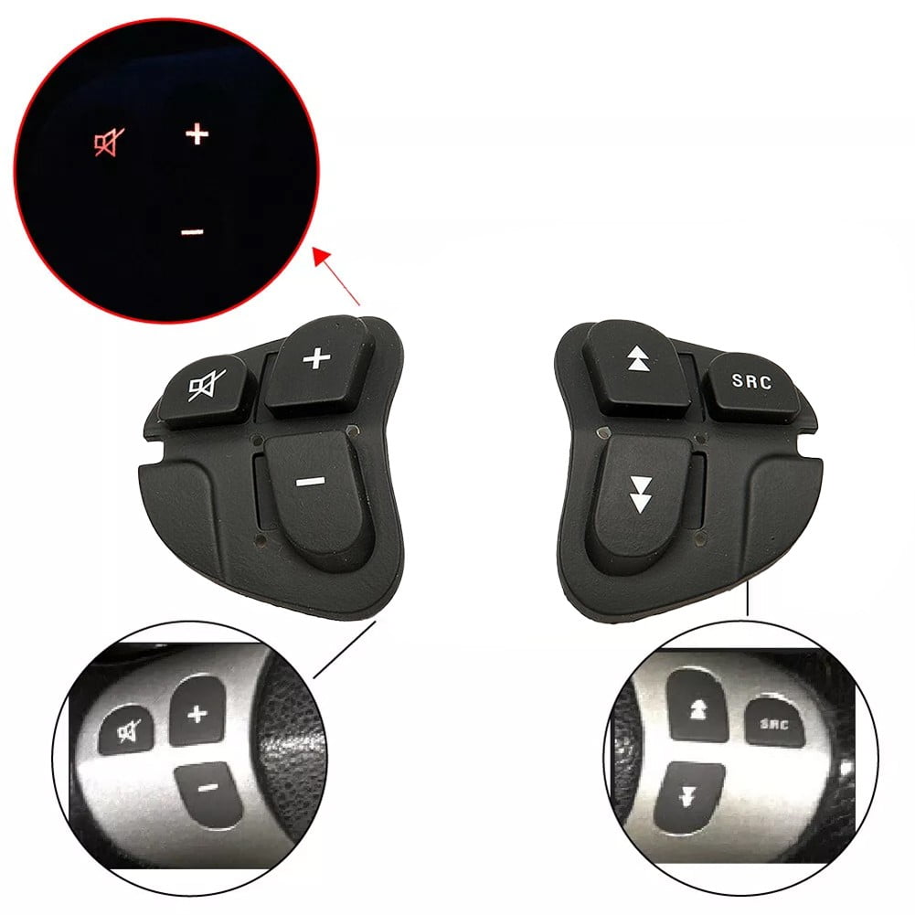 Rooha For Alfa 147 Replacement Steering Buttons Multi Function Audio ...