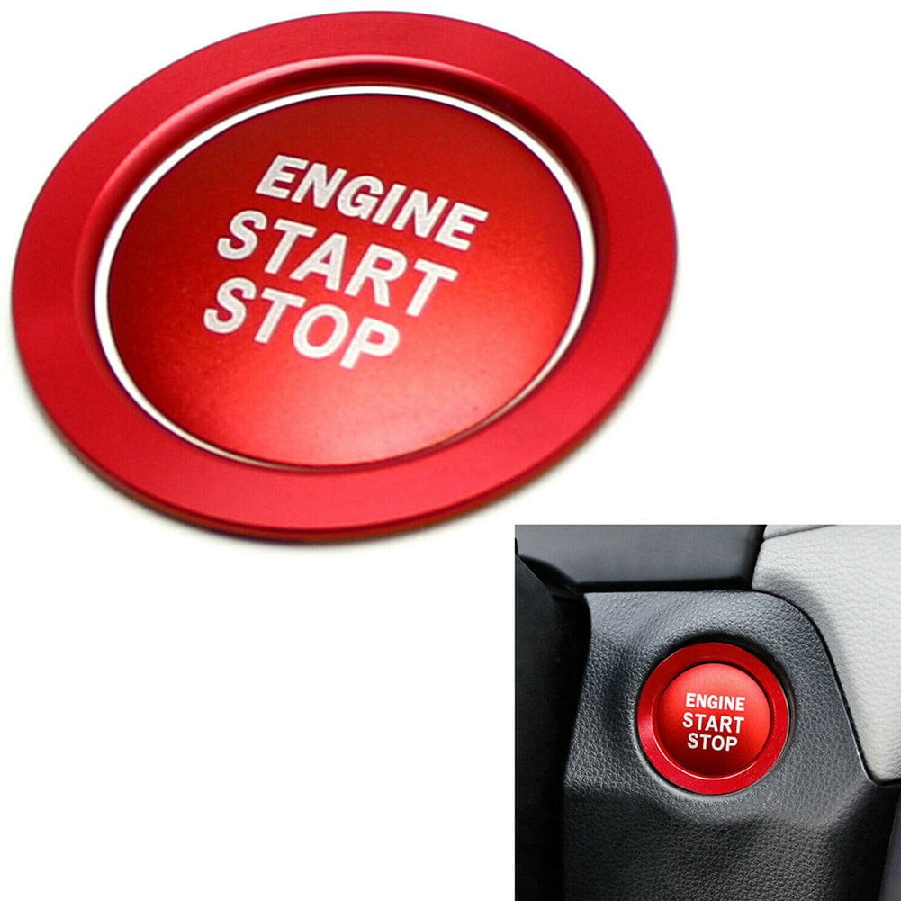 Rooha For Camry For Tacoma For Prius Red Engine Start/Stop Push Start ...
