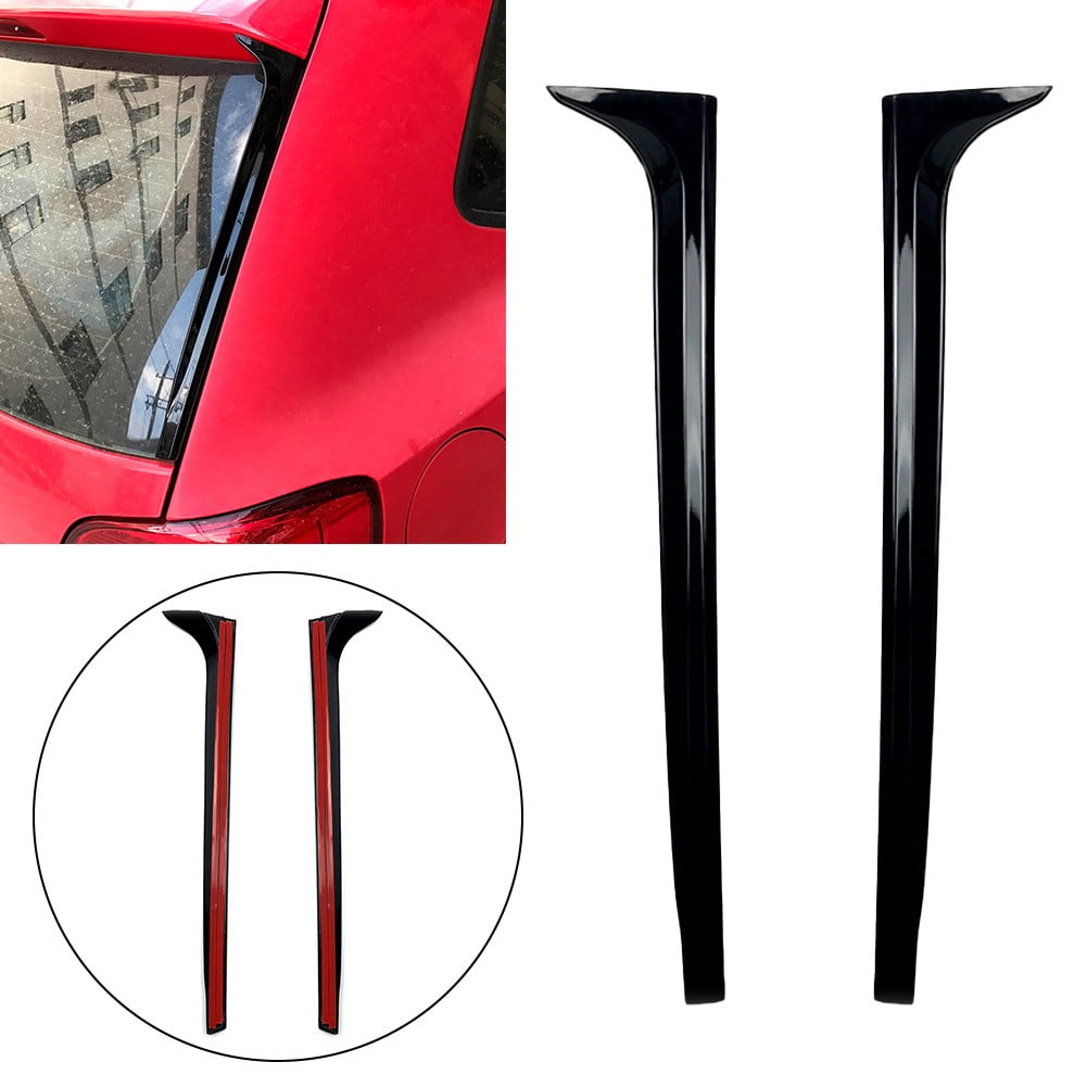 Rooha For Polo Mk5 6R 6C Rear Spoiler Side Flaps Left Right ...