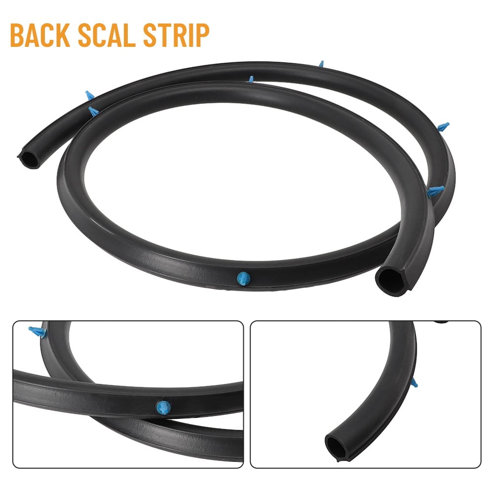 Rooha For Toyota For Corolla Back Engine Hood Sealing Strip Rubber ...