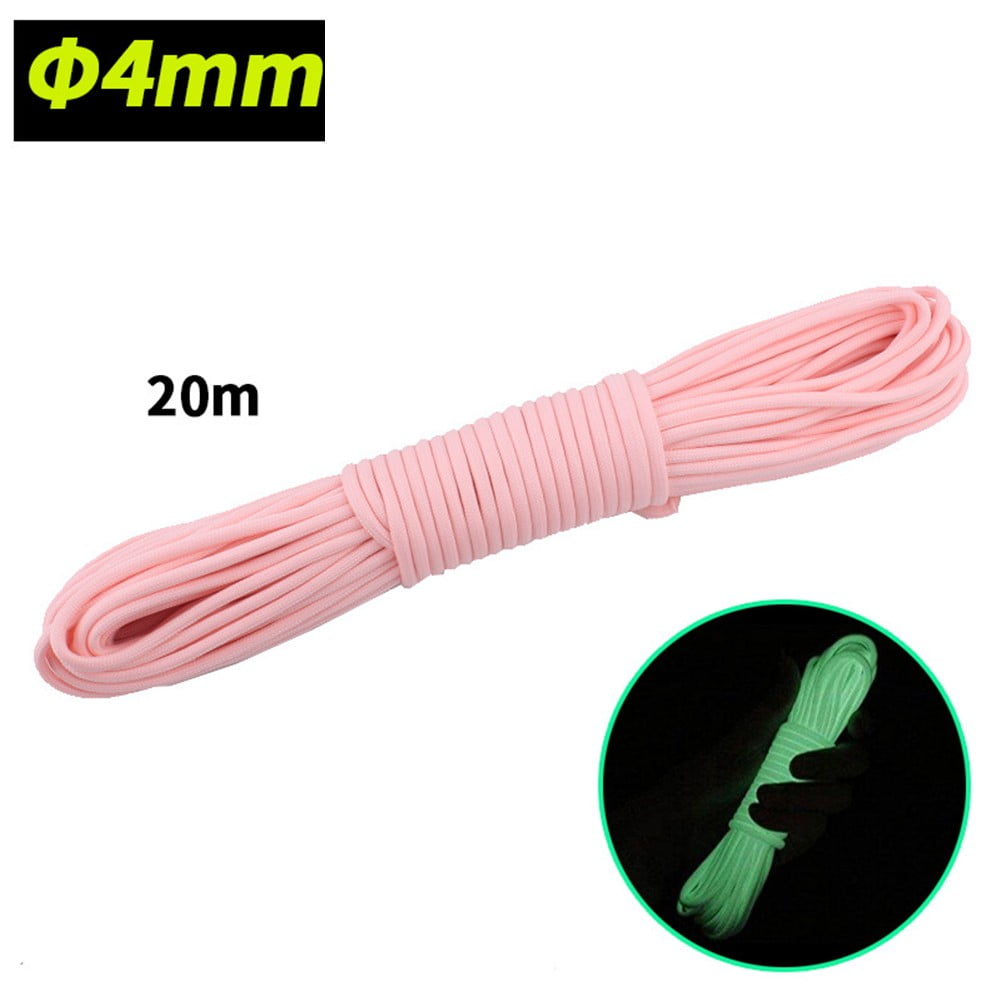 Rooha Full Luminous Rope 9-Core Nylon Umbrella Rope Camping Tent Rope ...