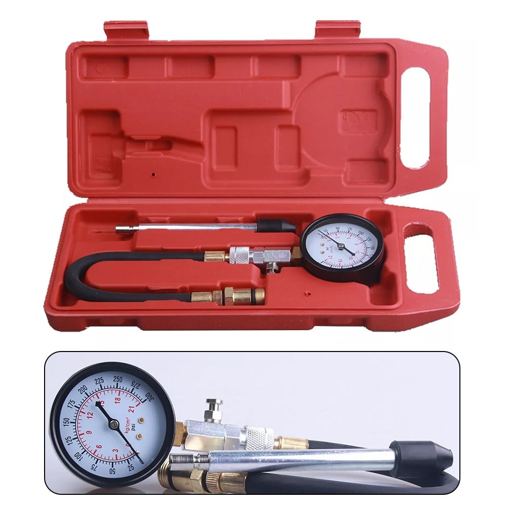 Rooha G324 Vehicle Motorcycle Cylinder Compression Tester Pressure ...