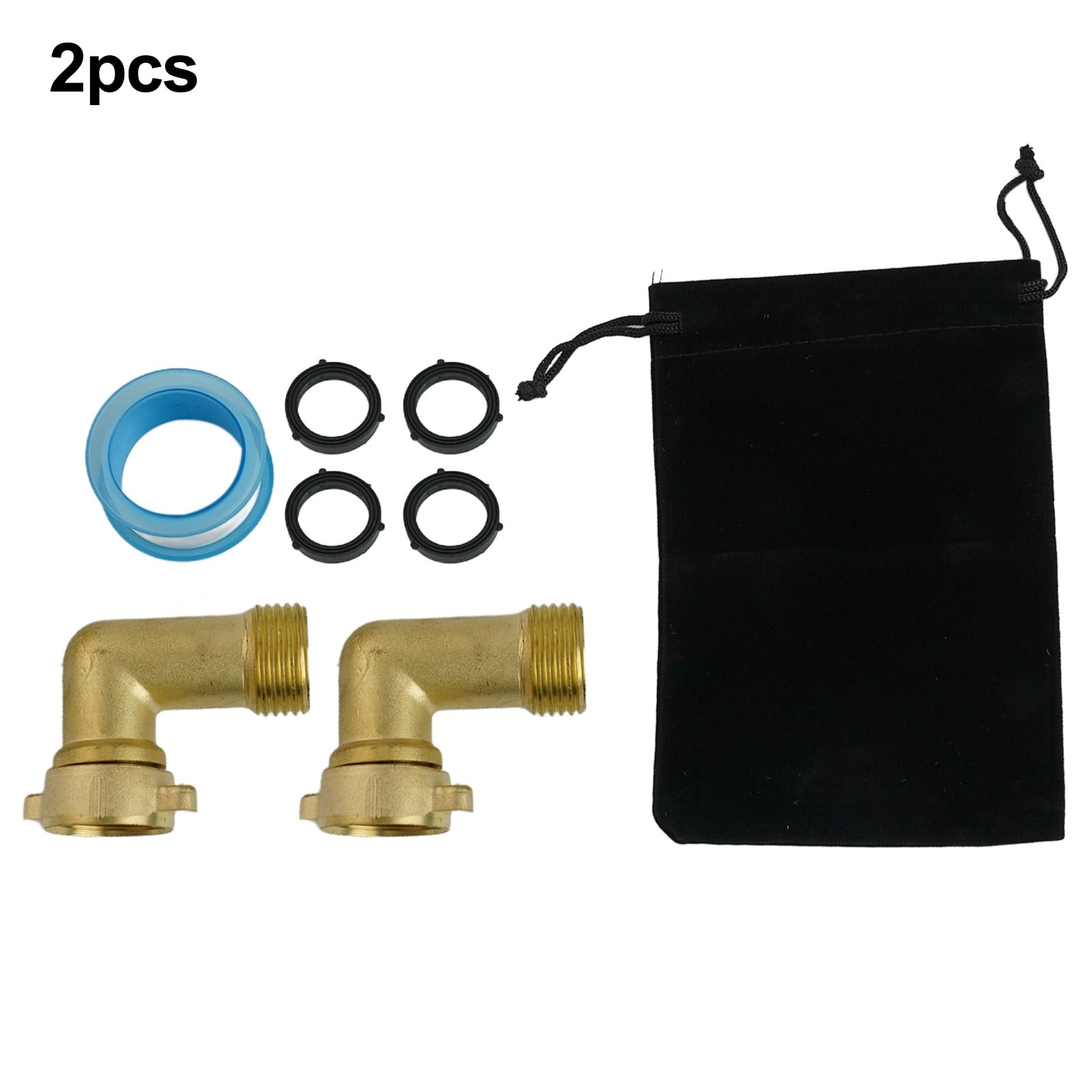 Rooha Garden Hose Elbow Fitting 90 Degree Brass Fitting Hose Elbow For ...