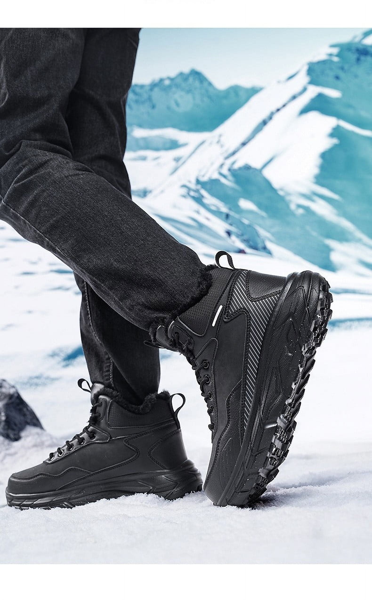 Rooha Hike Waterproof Footwear Winter Warmth Lining Non-Slip - Walmart.com