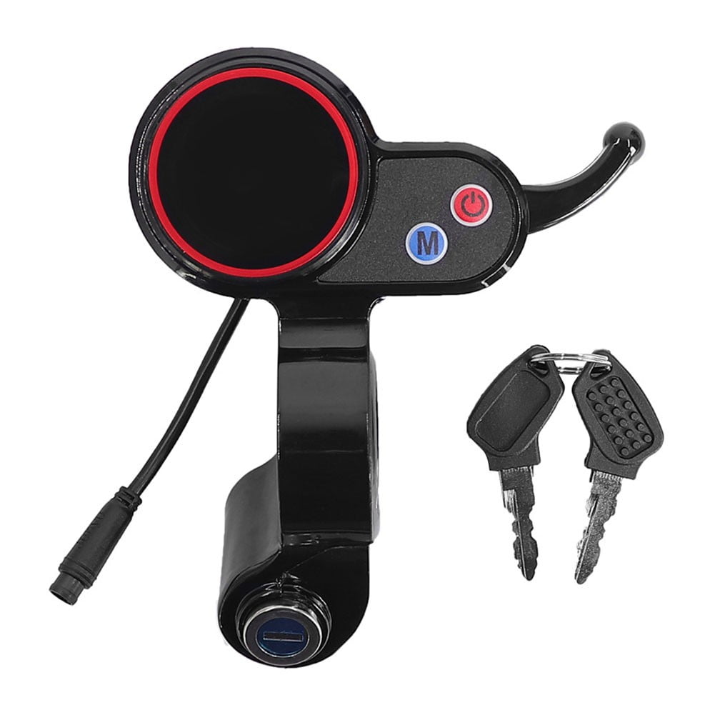 Rooha Kickscooter Lcd Display Meter Instrument Panel Power Switch For ...