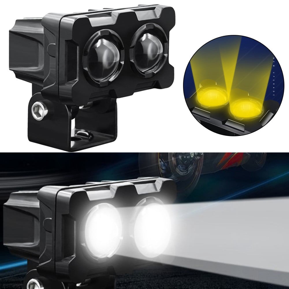 Rooha Led External Work Light Spot Fog Lamp Yellow White Motorcycle ...