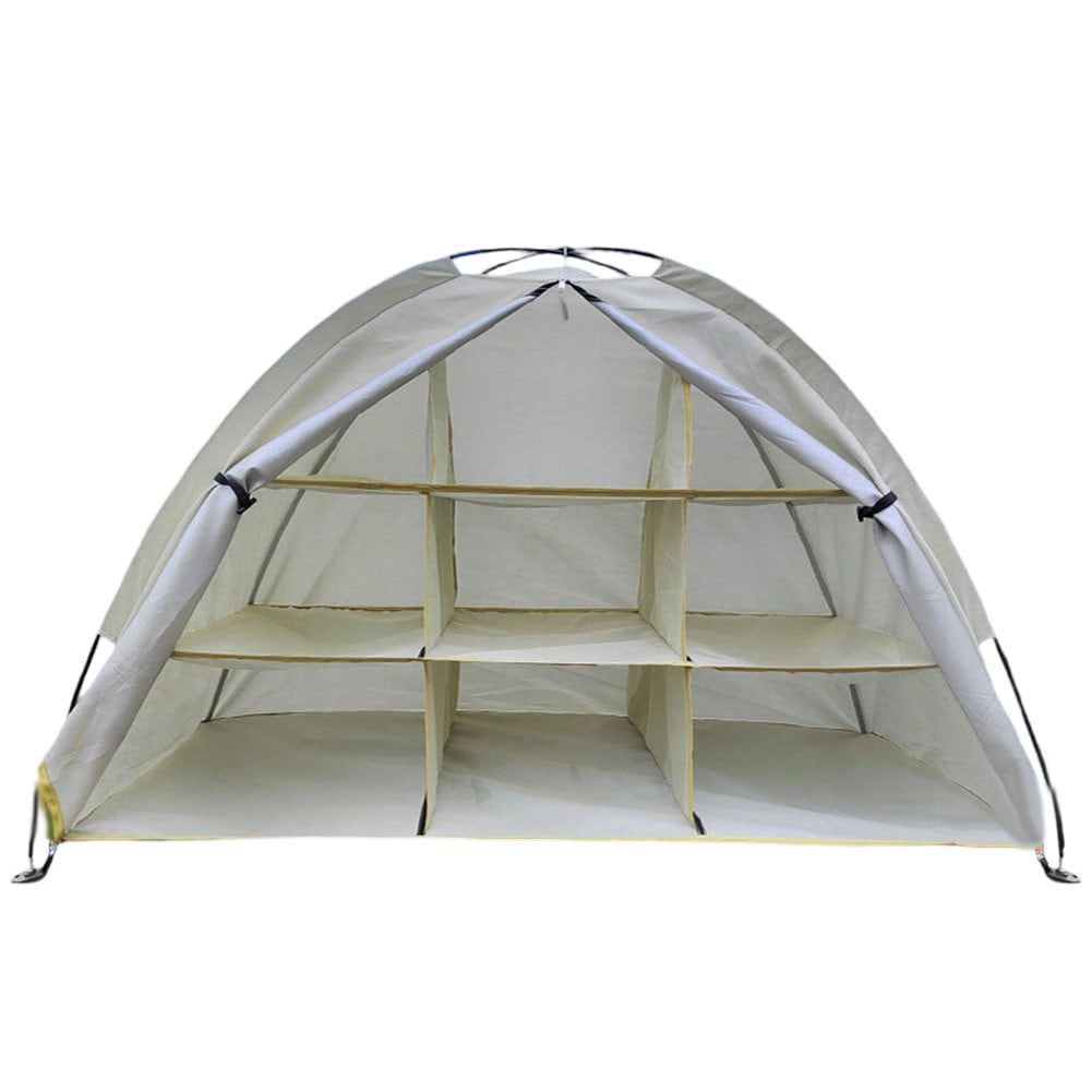 Rooha Outdoor Storage Tent Camping Storage Cabinet Tent 9 Shelves Shoes ...