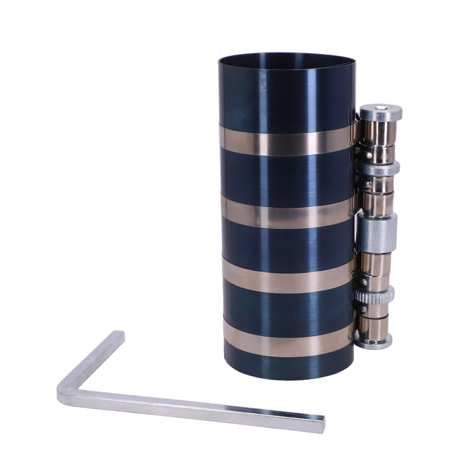 Rooha Piston Ring Compressor Adjustable Ratchet Piston Installer Tool ...
