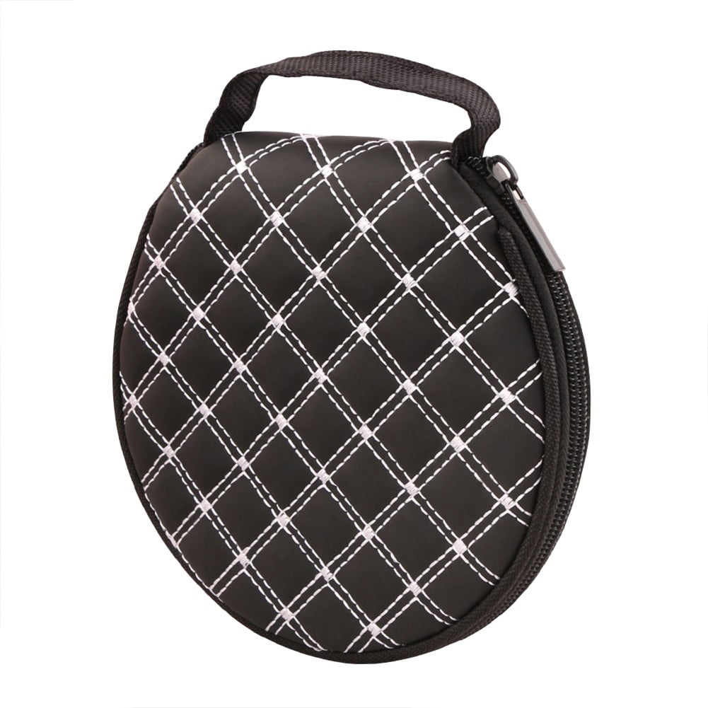 Rooha Portable Round Zippered Car/Home 20 Cd Dvd Vcd Disc Holder Wallet ...