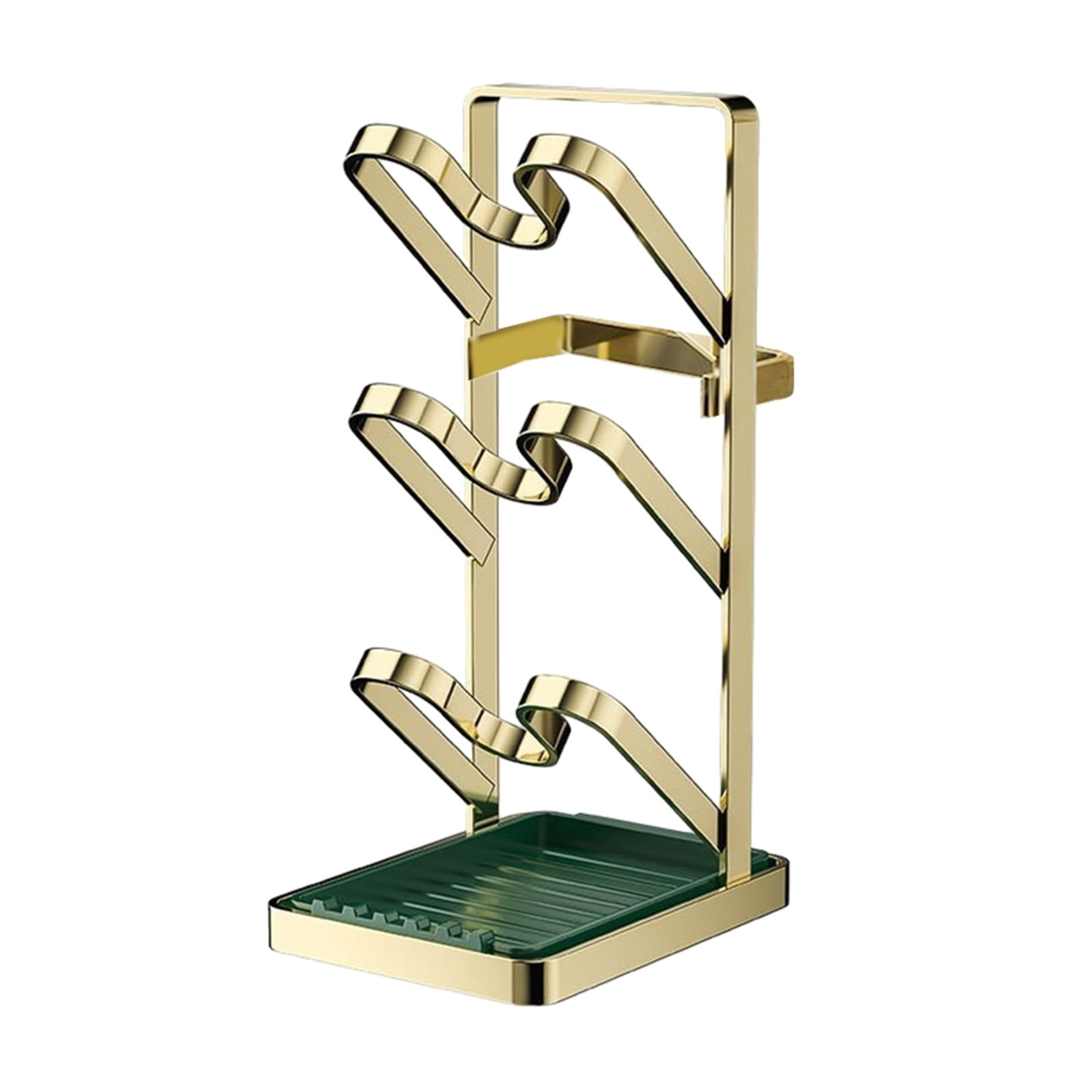 Rooha Pot Lid Rack Kitchen Storage Spatula Rack Foldable Countertop ...