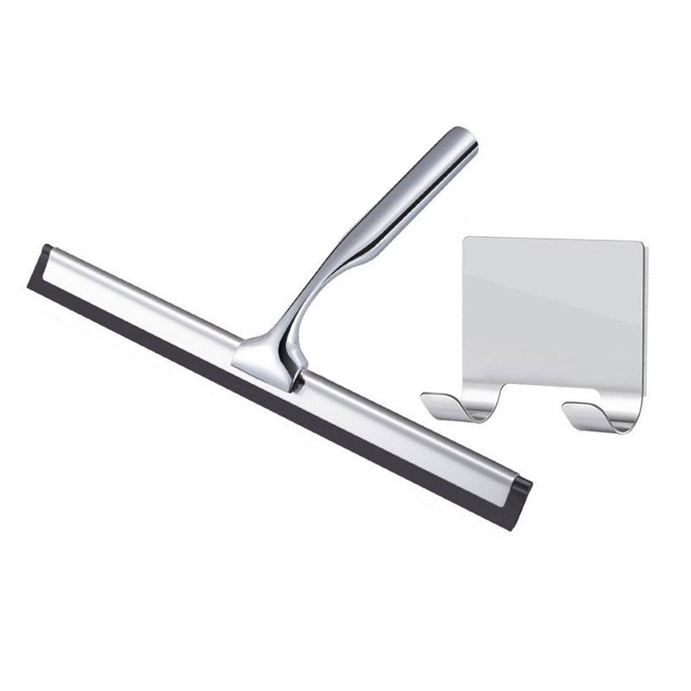 Rooha Premium Shower Squeegee With Replaceable Silicone Lip And ...