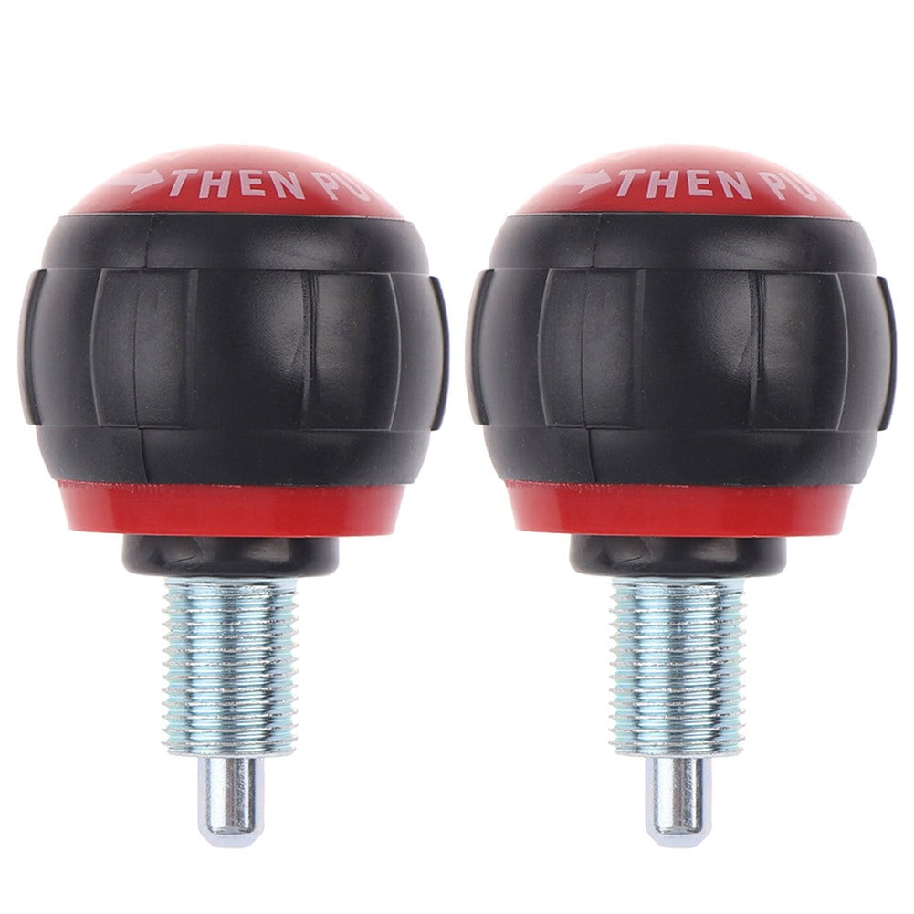 Rooha Pull Pin Spring Knobs Parts For Gym Fitness Height Adjustment Screw Equipment - Walmart.com