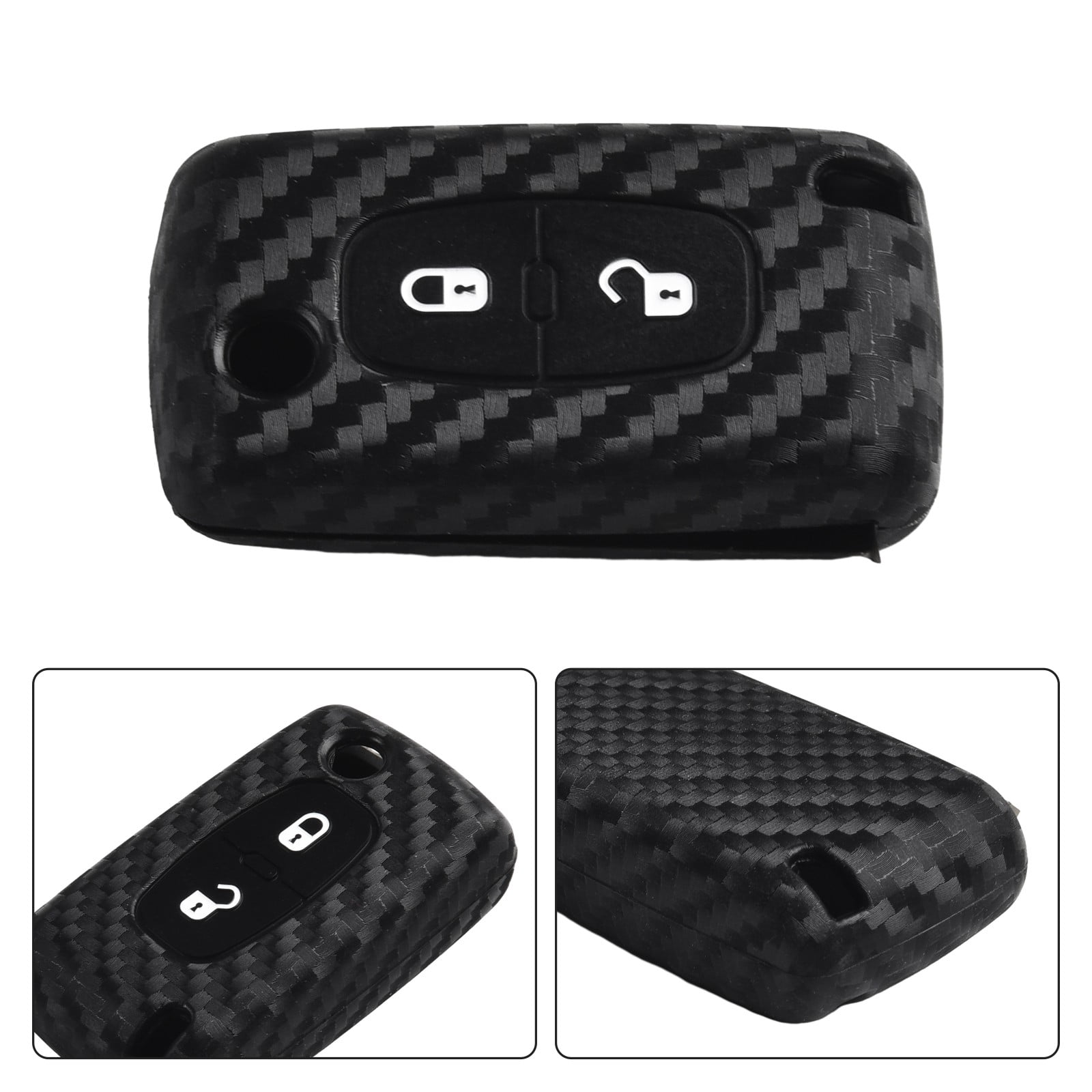 Rooha Remote Key Case Fob Cover For C2 C3 For C4 C5 C6 2 Button Flip ...