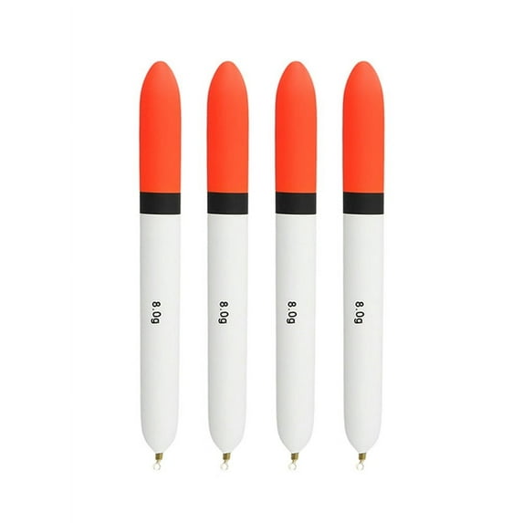 Rooha Sensitive Fishing Float Balsa Wood Float Black Band Visibility ...