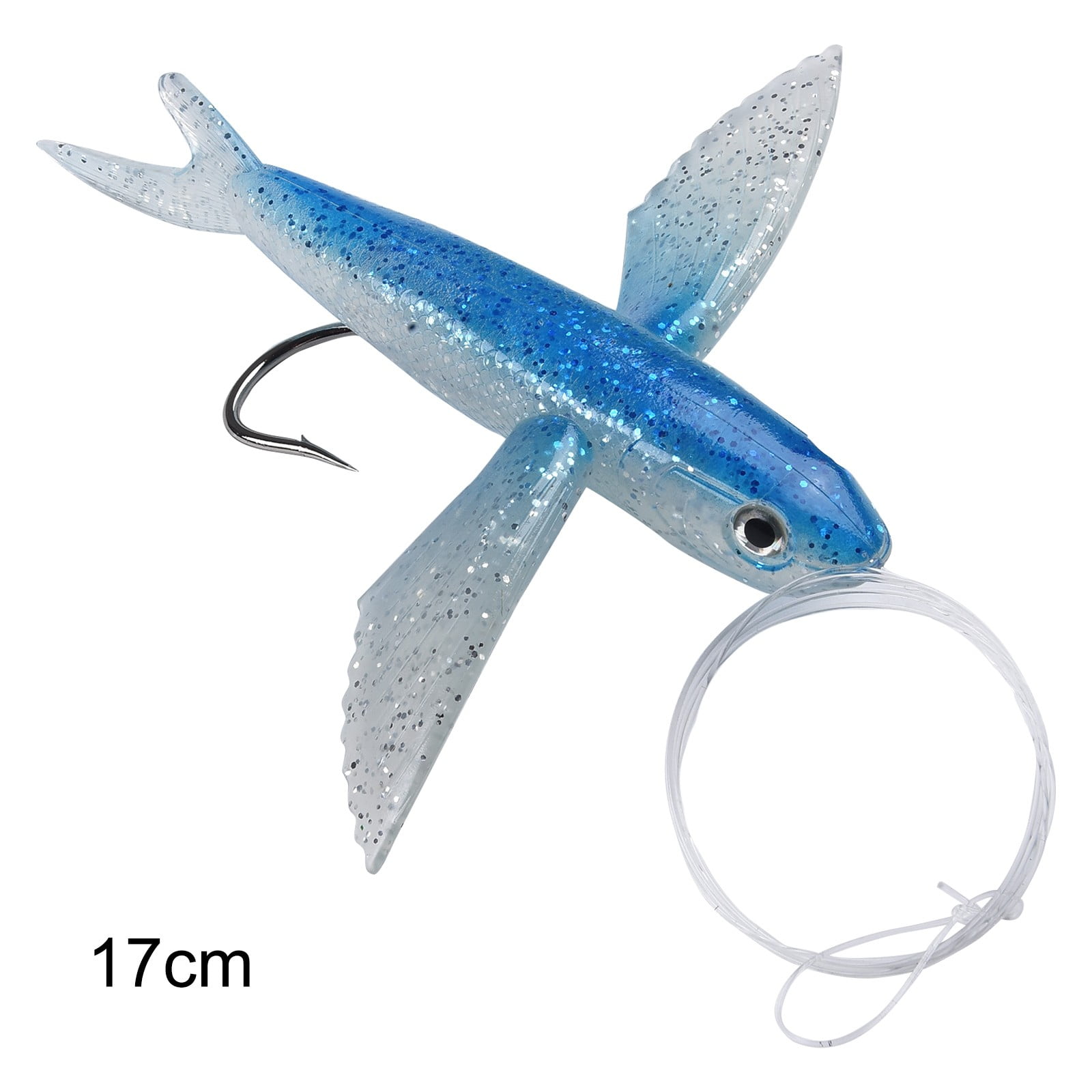 Rooha Soft Tuna Lure Flying Fish Artificial Bait For Seawater Fishing ...