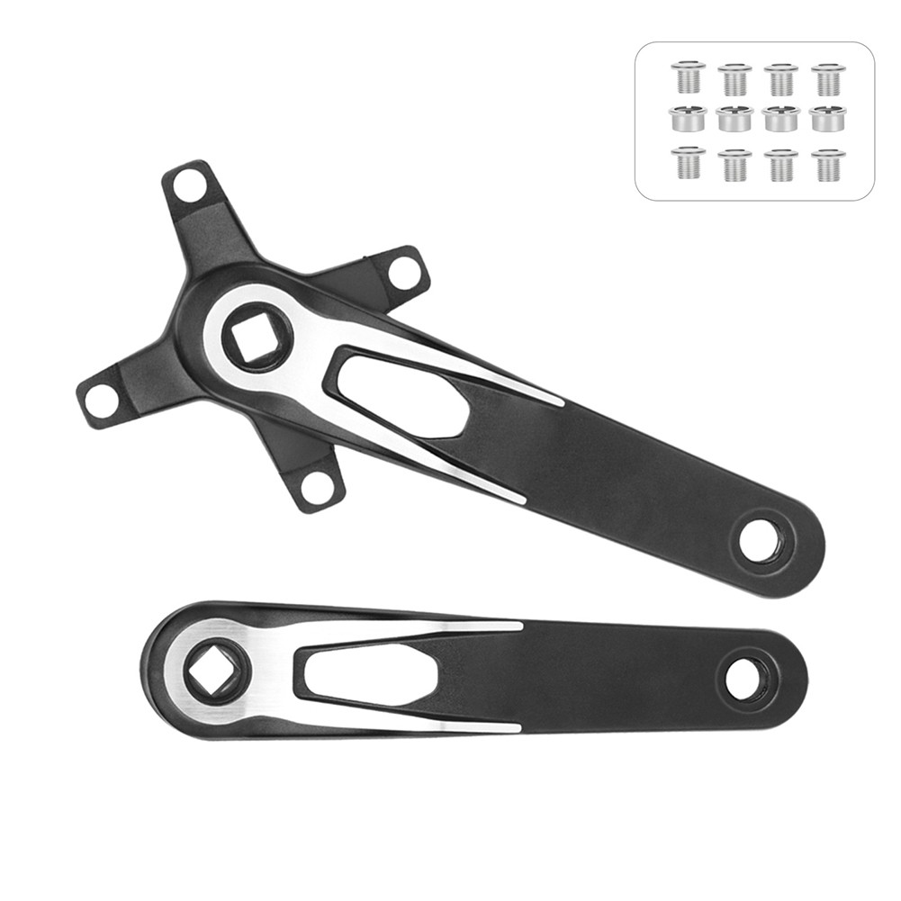 Rooha Sturdy Aluminum Square Taper Crankset Designed For Compatibility ...