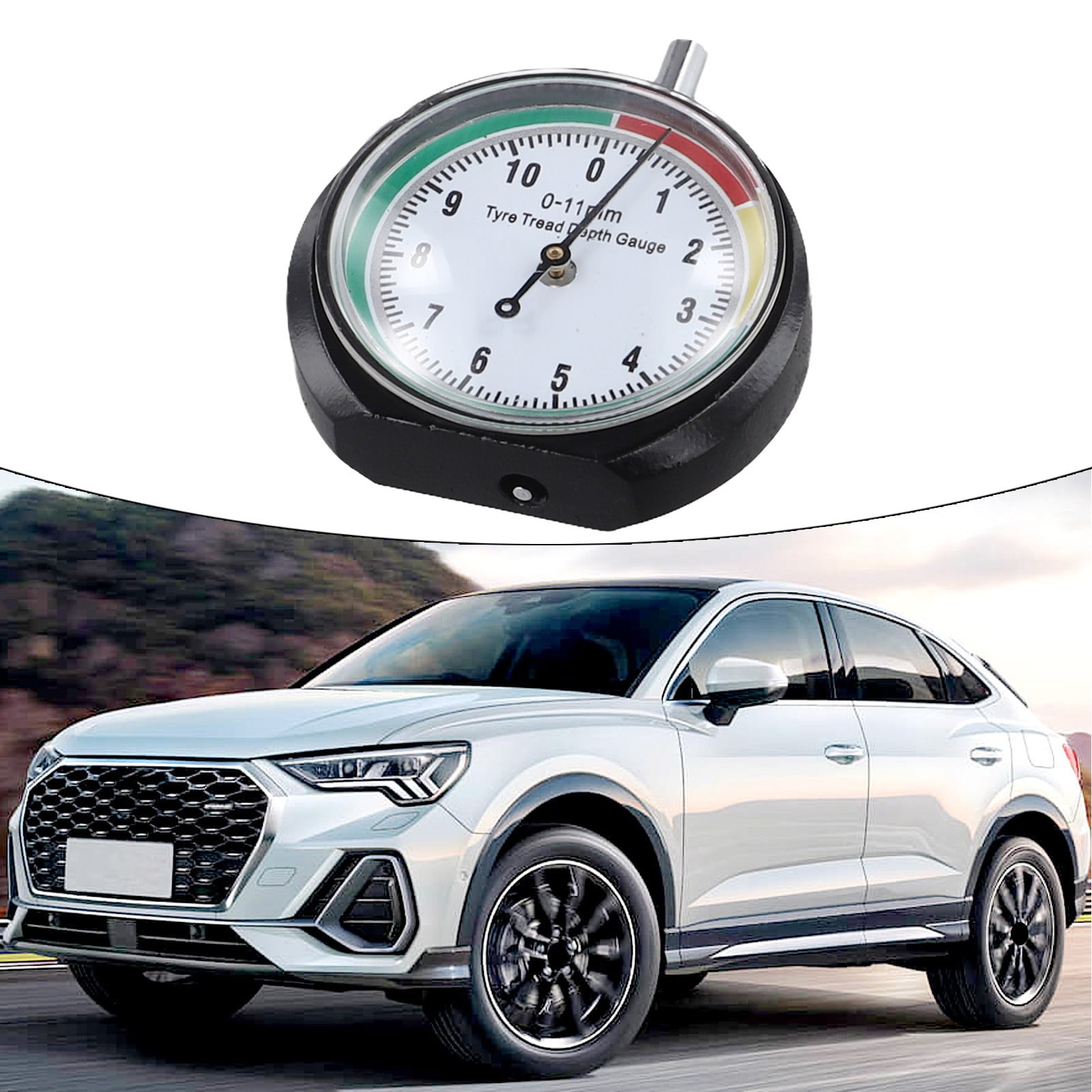 Rooha Tire Tread Depth Indicator Portable Practical Tool Suitable For ...