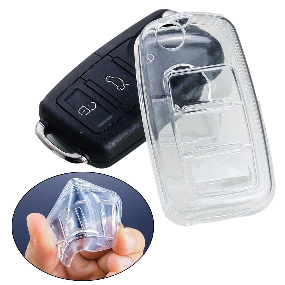 Rooha Transparent Clear Car Key Fob Cover Case For Golf For UP! For Eos ...