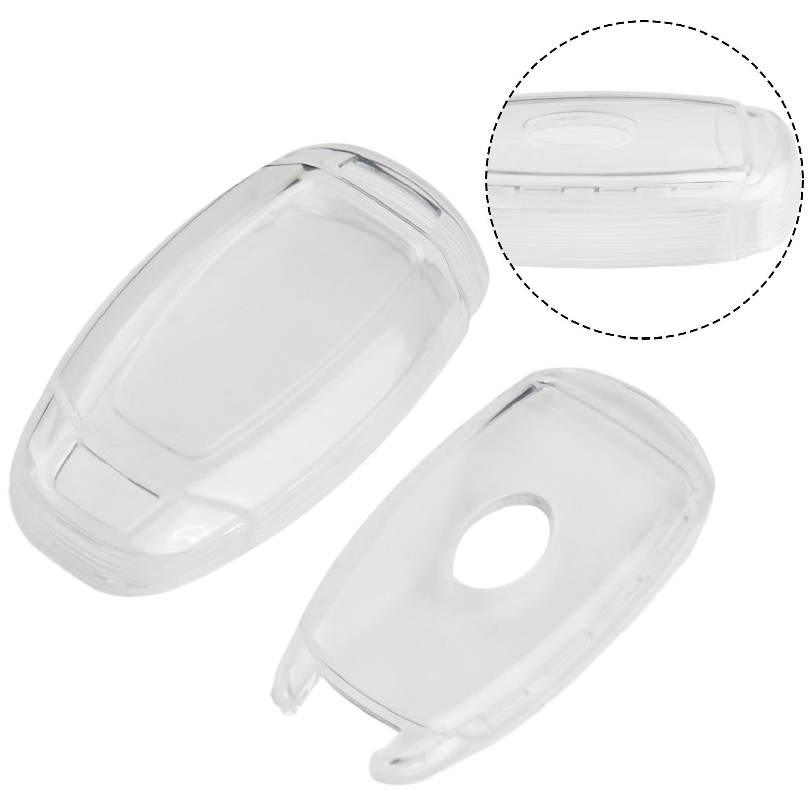 Rooha Transparent Clears Key Fob Cover Cases Accessories For Hyundai ...