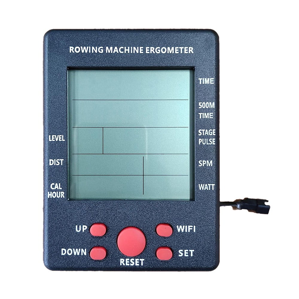 Rooha Water Resistance Rowing Machine Electronic Meter Fitness ...