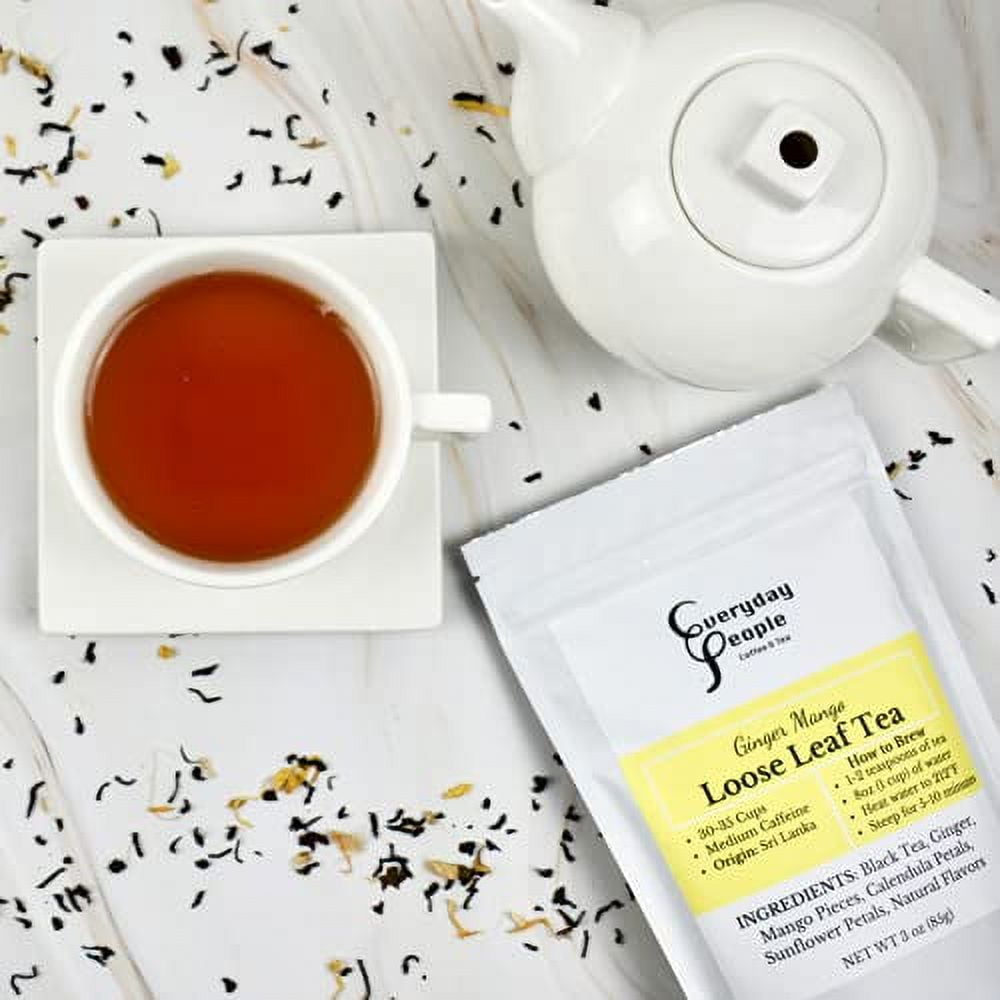 Rooibos Sustainably Grown, Specialty Loose Leaf Flavored Black Tea ...