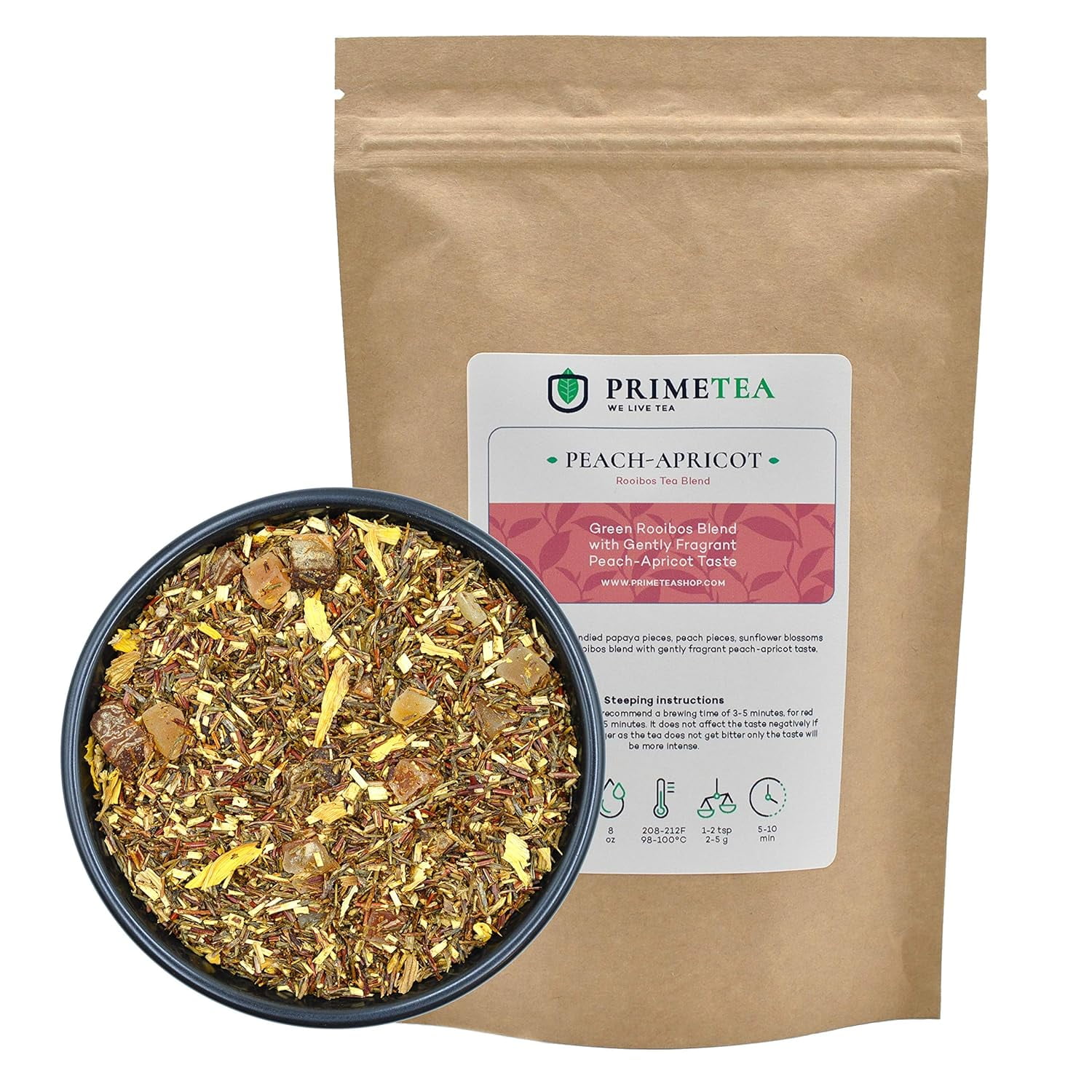 Rooibos with Herbs, Fruits, Spices, Naturally Flavored for Hot or Iced ...