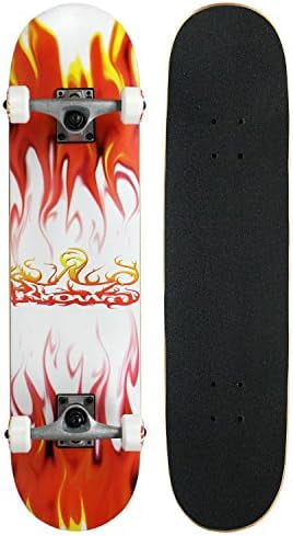 Rookie Complete Skateboard - Pro Style - Maple 7-Ply Deck, Aluminum ...