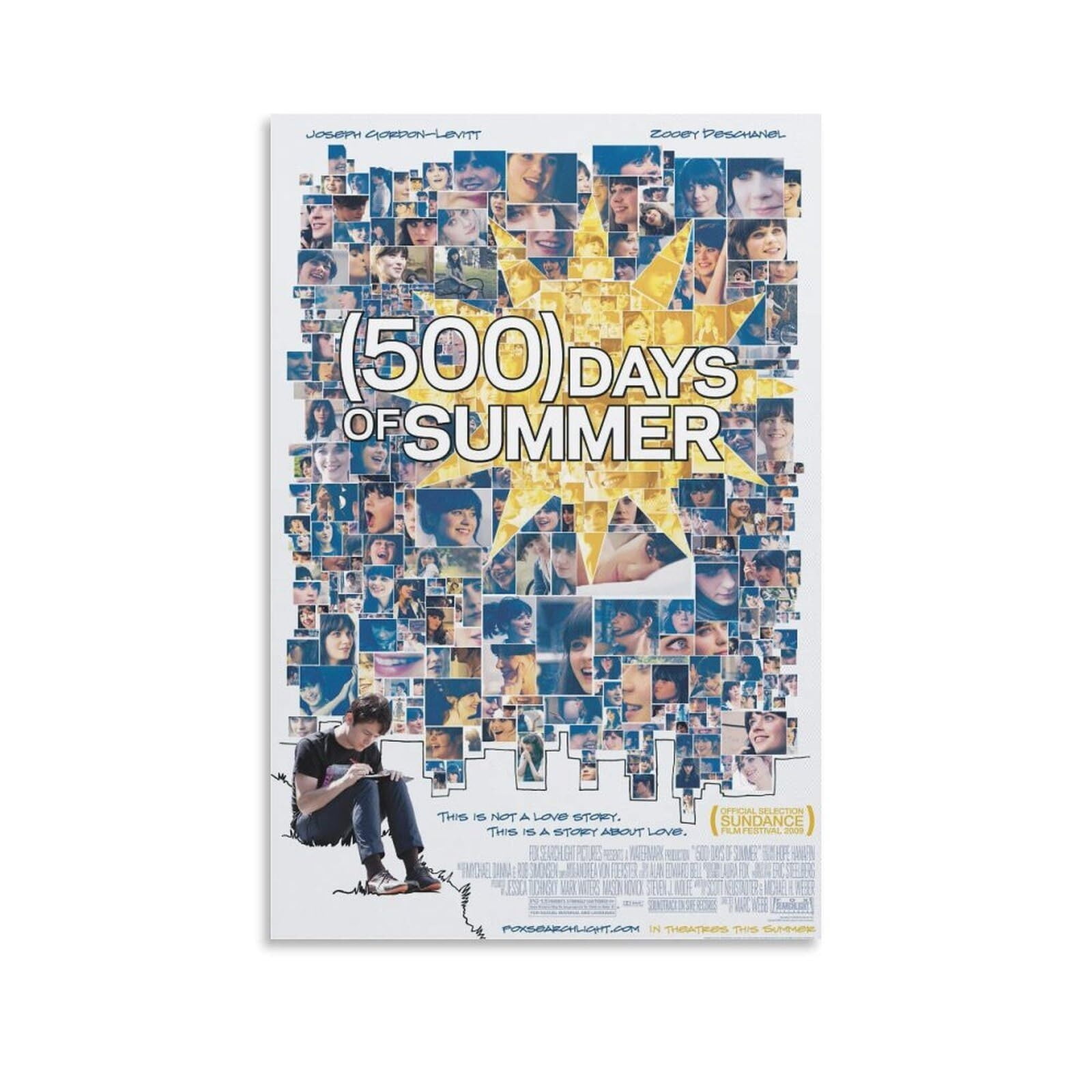 Room Aesthetic Poster Classic Movie 500 Days of Summer Movie Posters ...