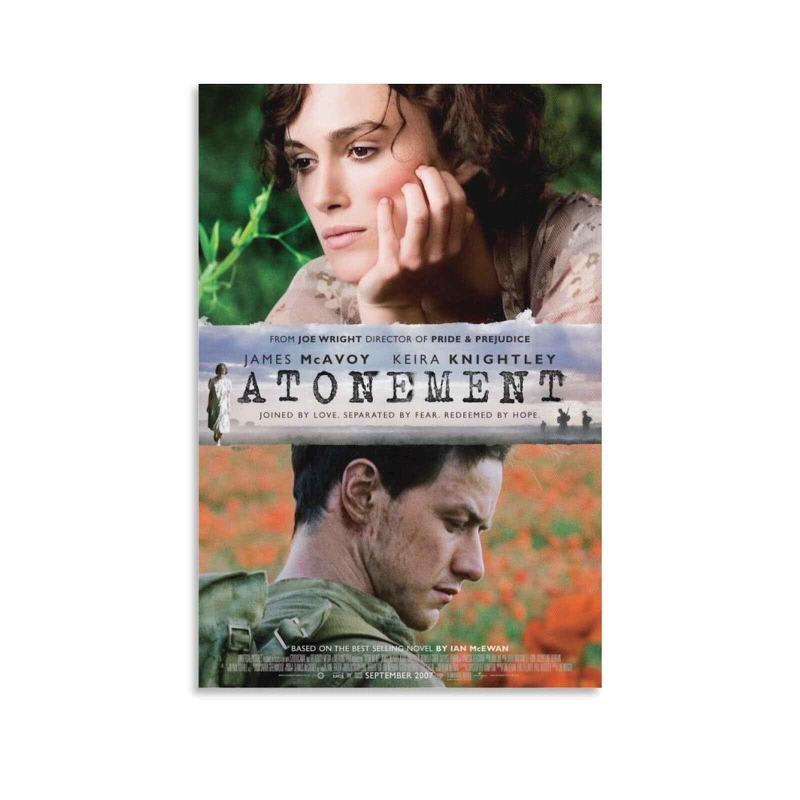 Room Aesthetic Poster Classic Movie Atonement Movie Posters Cool Artwork Wall Art Home Decor ...