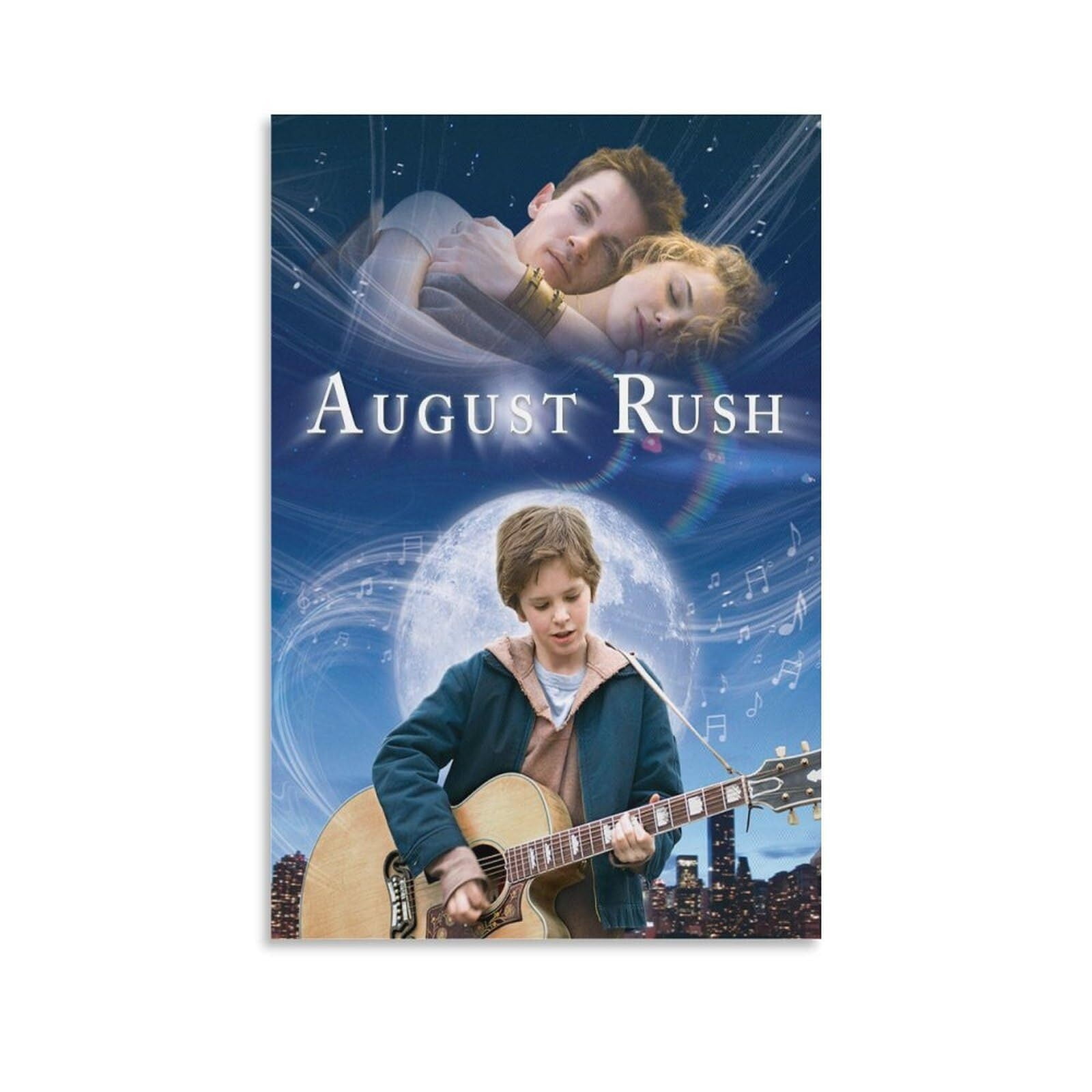 Room Aesthetic Poster Classic Movie August Rush Movie Posters Cool Artwork Wall Art Home Decor ...