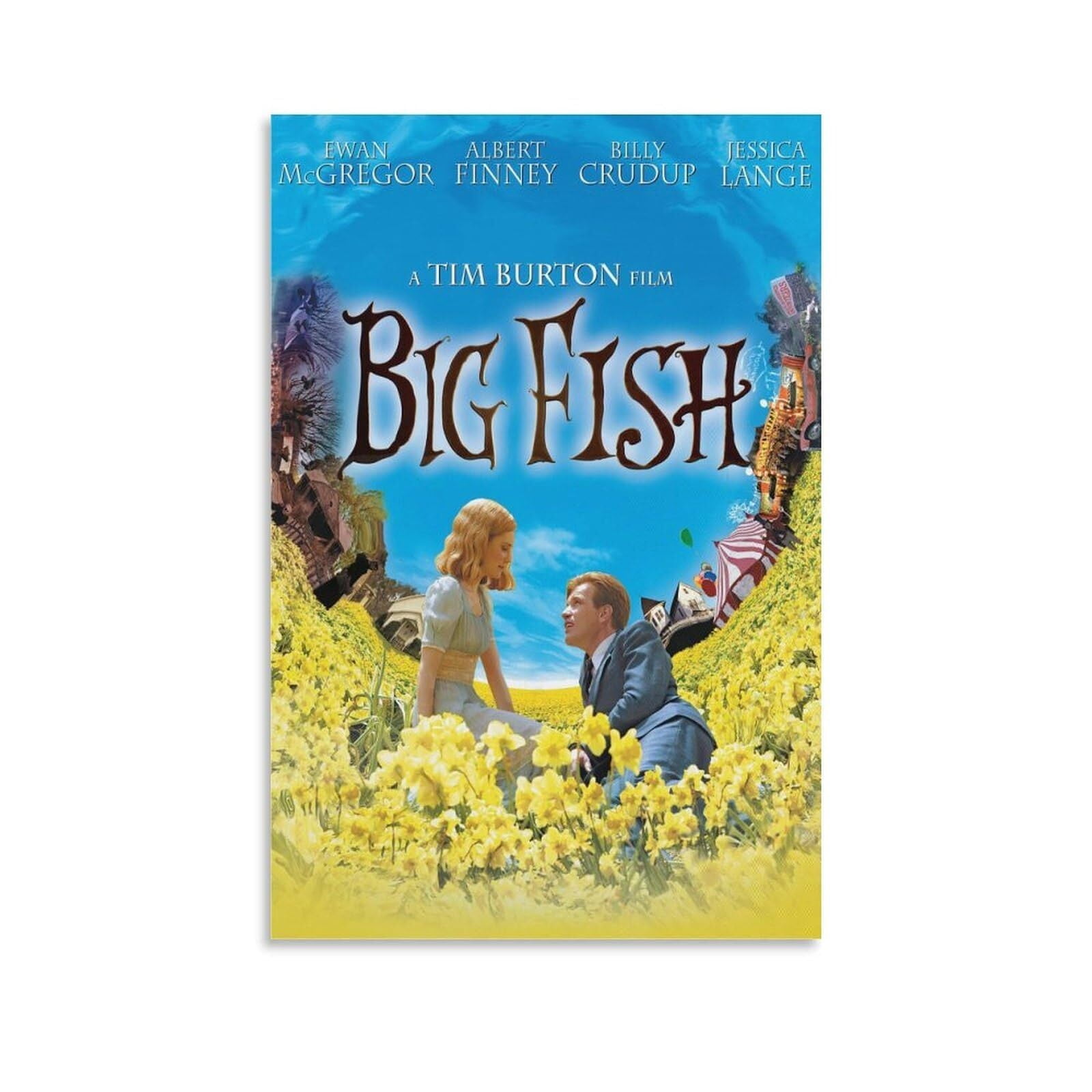 Room Aesthetic Poster Classic Movie Big Fish Movie Posters Cool Artwork ...