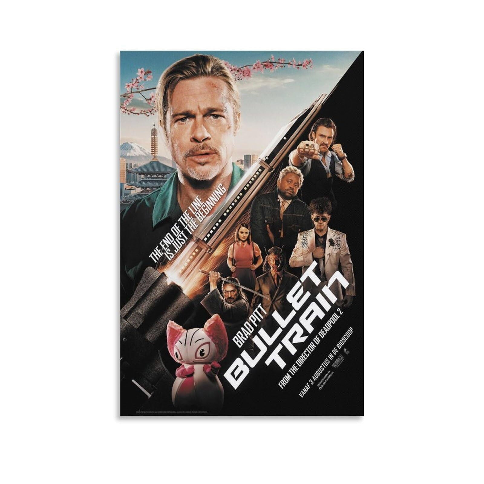 Room Aesthetic Poster Classic Movie Bullet Train Movie Posters Cool ...