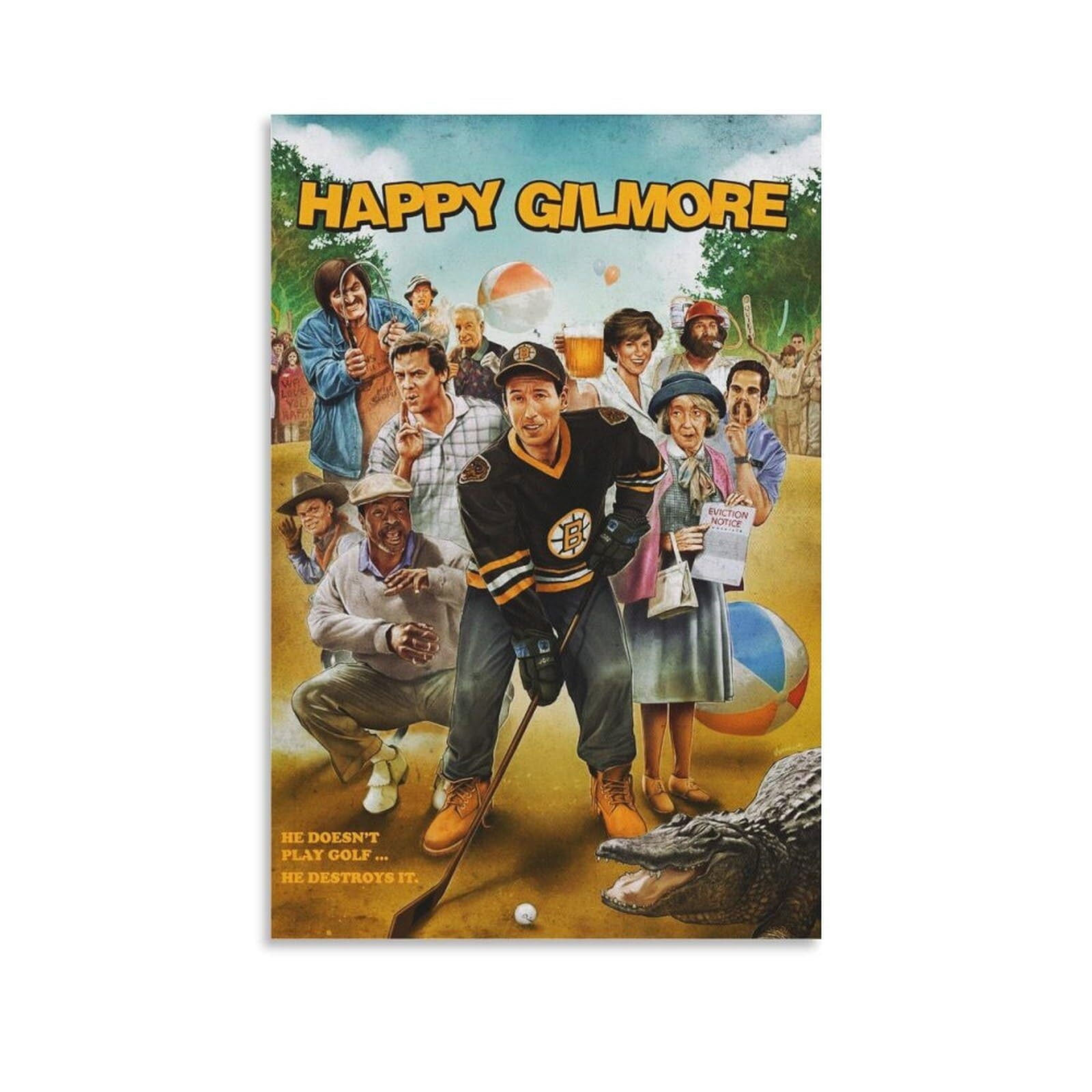 Room Aesthetic Poster Classic Movie Happy Gilmore Movie Posters Cool ...