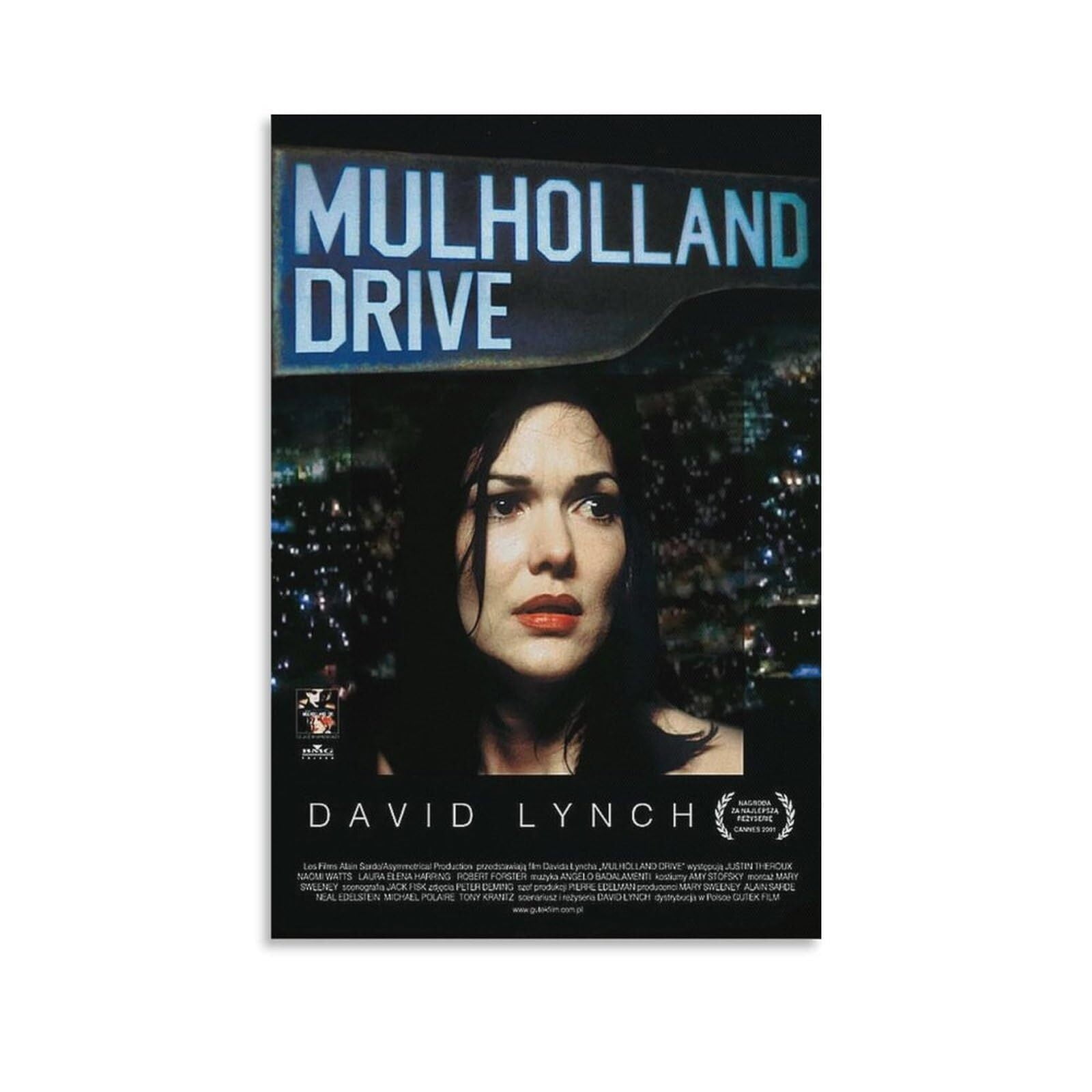 Room Aesthetic Poster Classic Movie Mulholland Drive Movie Posters Cool ...