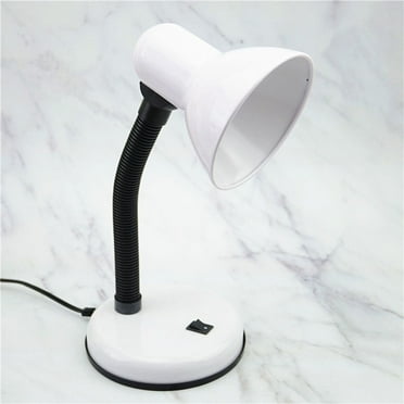 LEPOWER Modern Metal Study Desk Lamp, Adjustable Gooseneck Lamp for ...