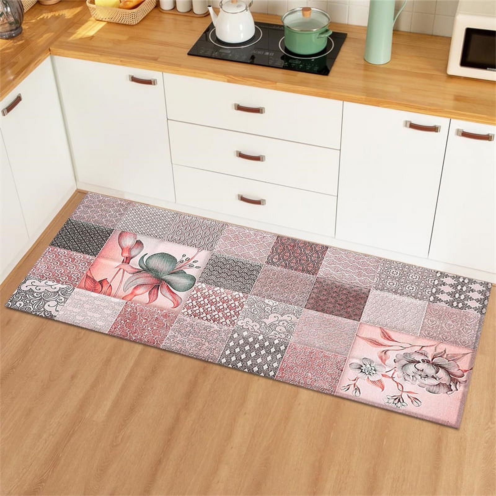 Room Carpet Geometry Print Kitchen Rug Nordic Rug Kitchen Mats for ...
