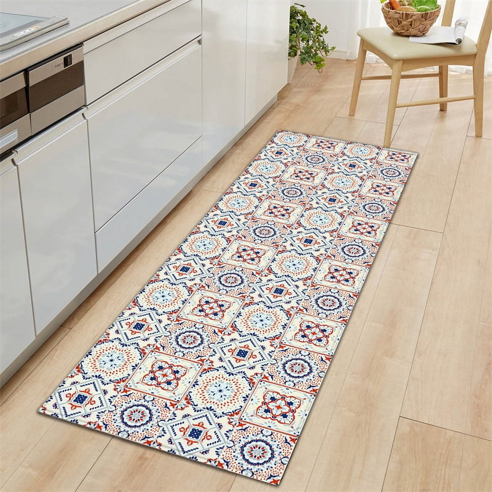 Room Carpet Geometry Print Kitchen Rug Nordic Rug Kitchen Mats for ...