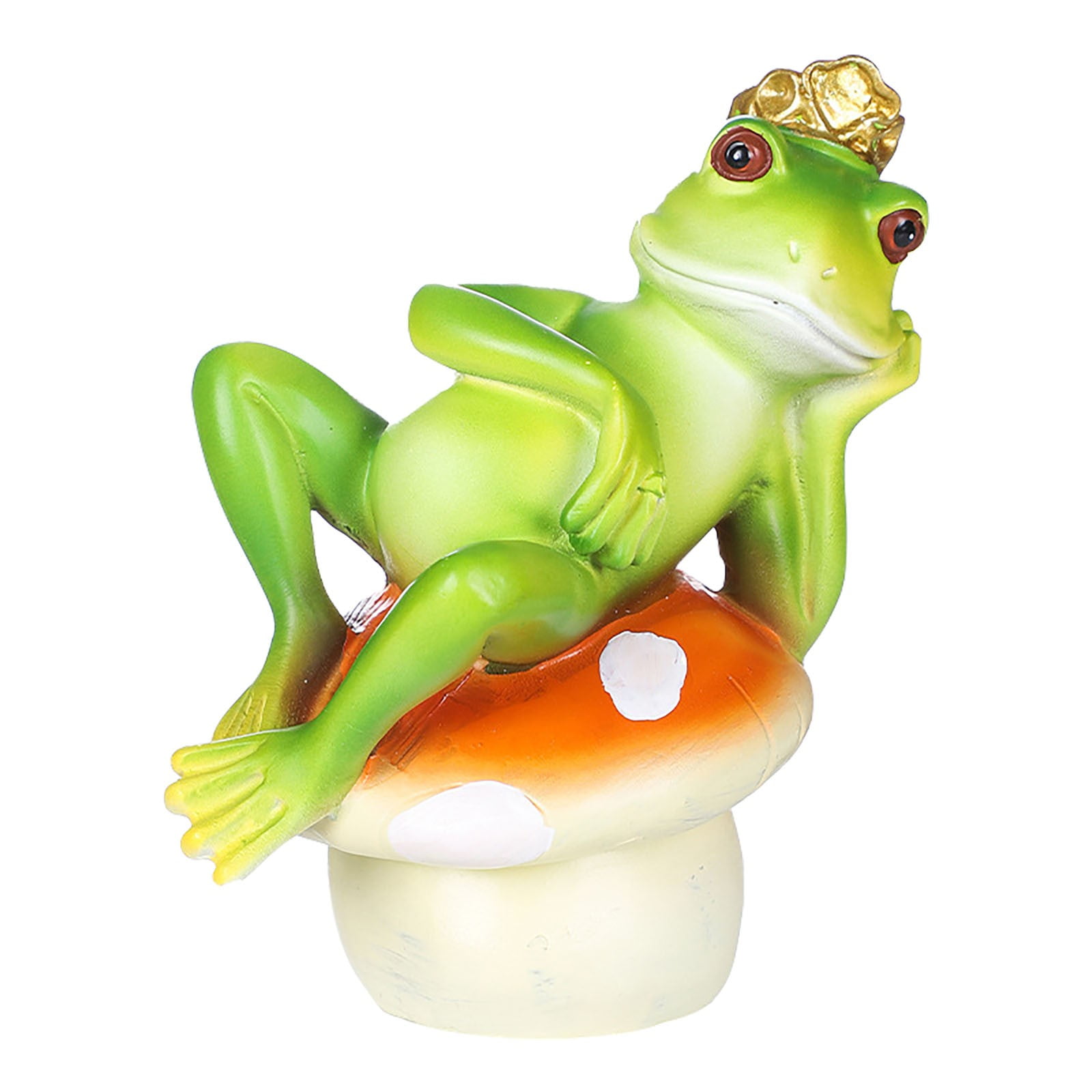 Room Decor Aesthetic Whimsical Frog & Resin Figurines – Hand Painted ...