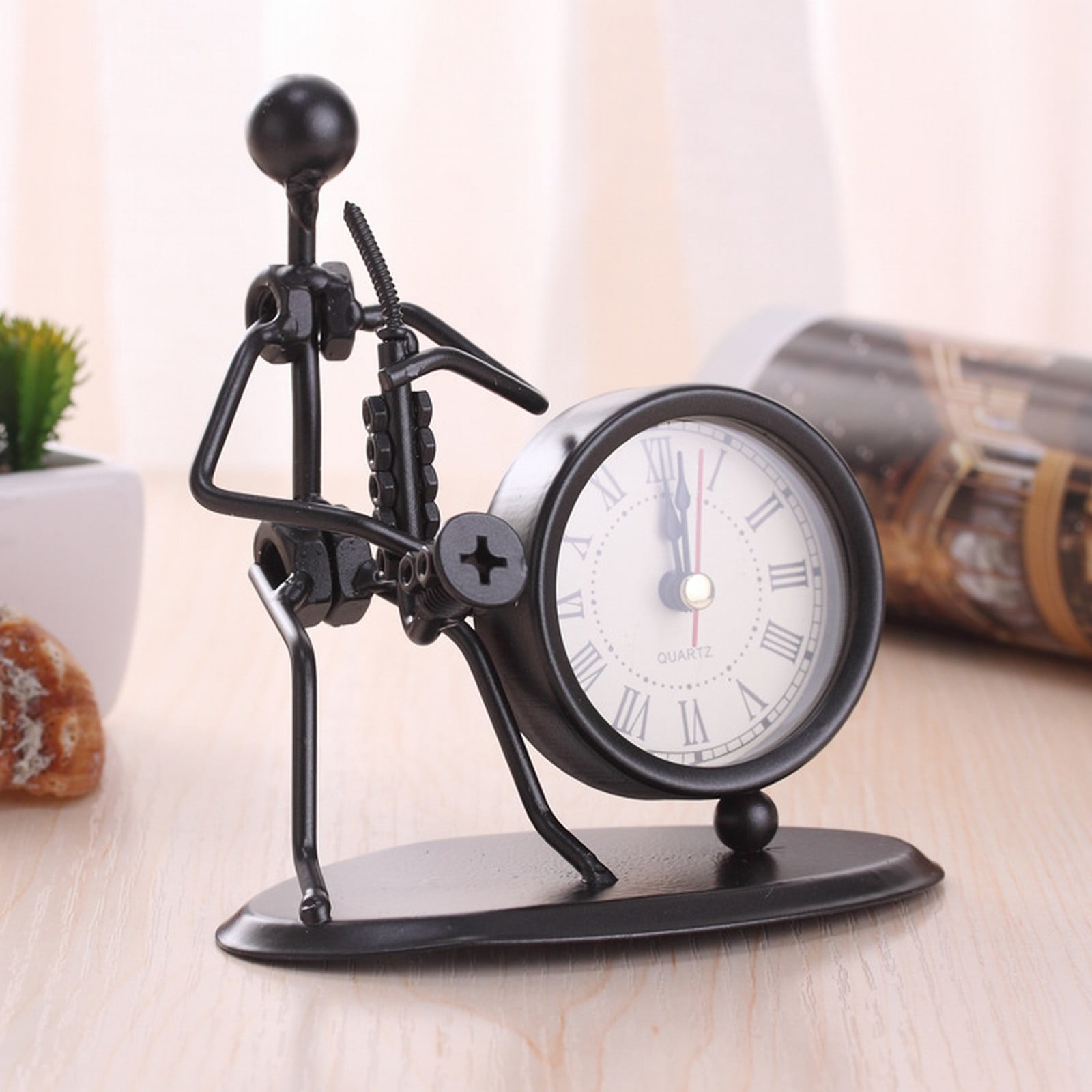 Room Decorations For Girls : Creative Iron Stainless Steel Small Desk ...